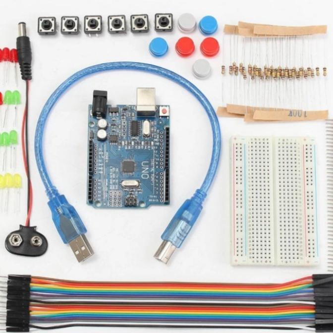 Jual Arduino uno Stater Kit pcmelektrob9090 dijamin | Shopee Indonesia