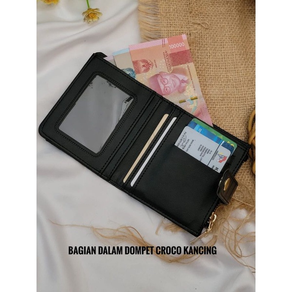 Jual DOMPET CROCO KANCING LIPAT | Shopee Indonesia