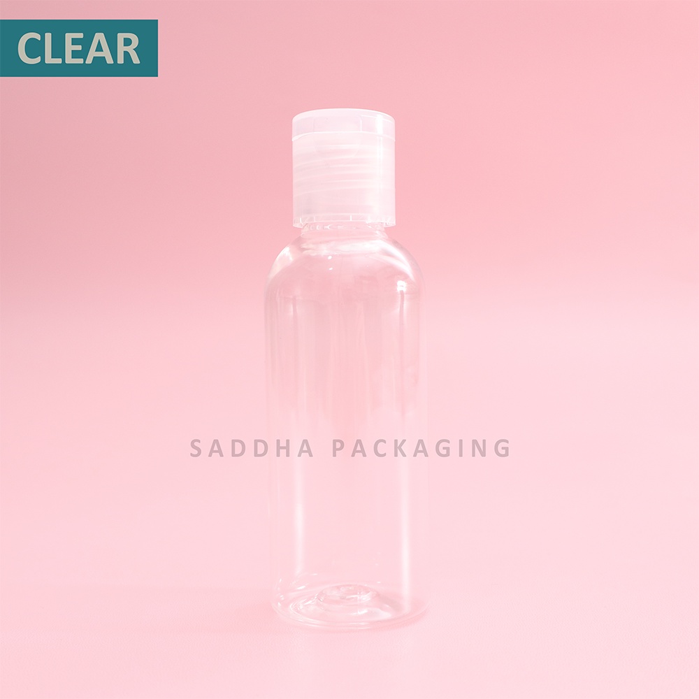 Jual BOTOL 60ml Fliptop BENING PET / Botol Lotion / Botol Sabun Shampoo / Botol Isi Ulang 60 ml ...