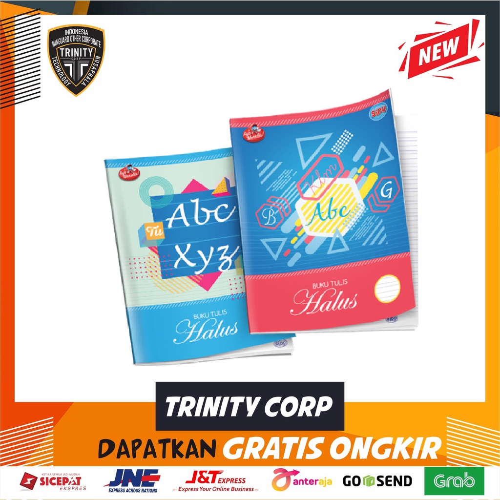 Jual Buku Tulis Latin Garis Halus Merk Random Per Pack | Shopee Indonesia
