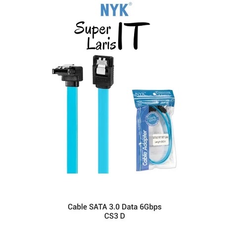 Jual Kabel Sata 3.0 klip 50cm untuk HDD Hardisk Harddisk SSD Internal ...