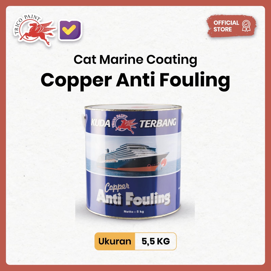 Jual Cat Kuda Terbang - Anti Fouling ( Cat Kapal ) - 5Kg - Cat Besi ...