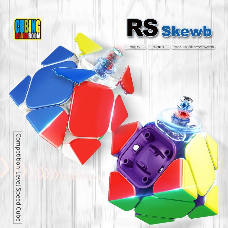 Jual Cube Skewb Moyu RS Skewb Maglev Magnetic Skewb Stickerless ...
