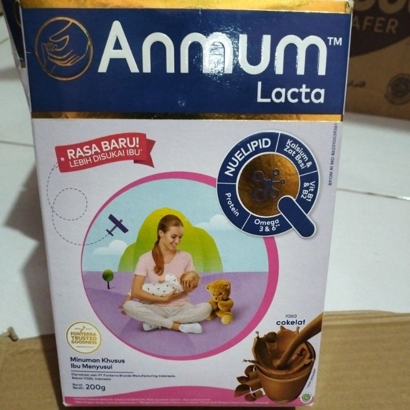 Jual Anmum lacta coklat 200 gr | Shopee Indonesia