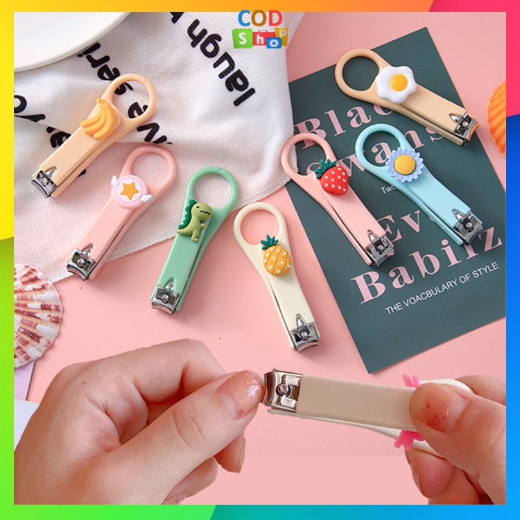 Jual COD - 5590 Gunting Kuku Mini Karakter Lucu / Gunting Kuku DIY ...