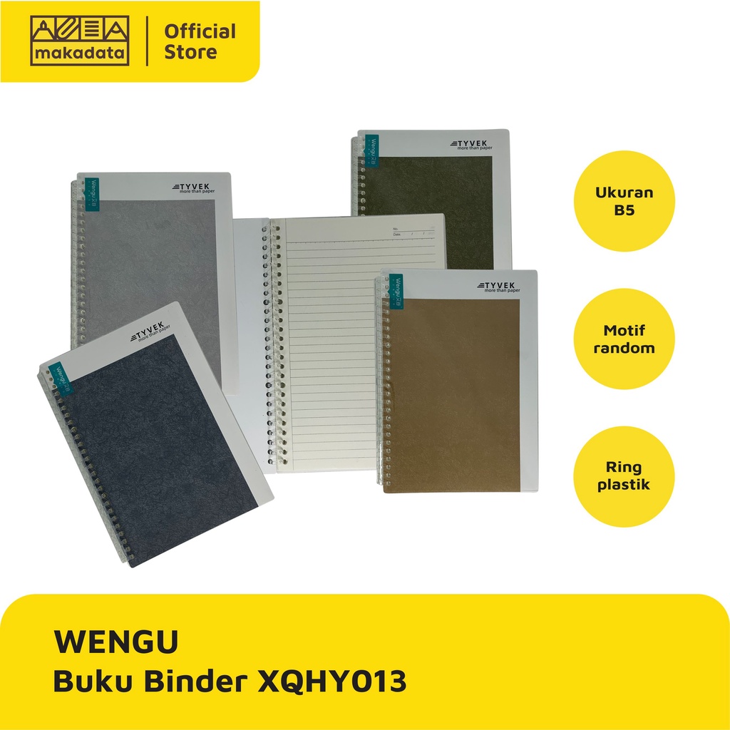 Jual BUKU BINDER NOTE B5 WENGU XQHY013 (1PCS) MURAH | Shopee Indonesia