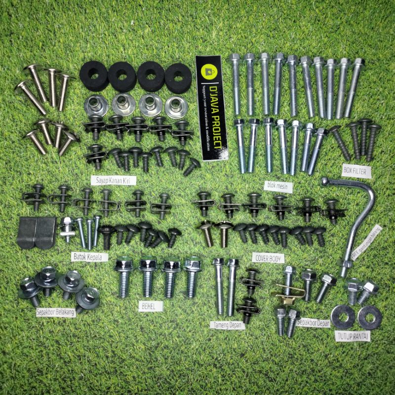 Jual COD Baut Body Lengkap Honda Supra x 125/Baud Fullset Honda Supra ... Jual COD Baut Body Lengkap Honda Supra x 125/Baud Fullset Honda Supra ...