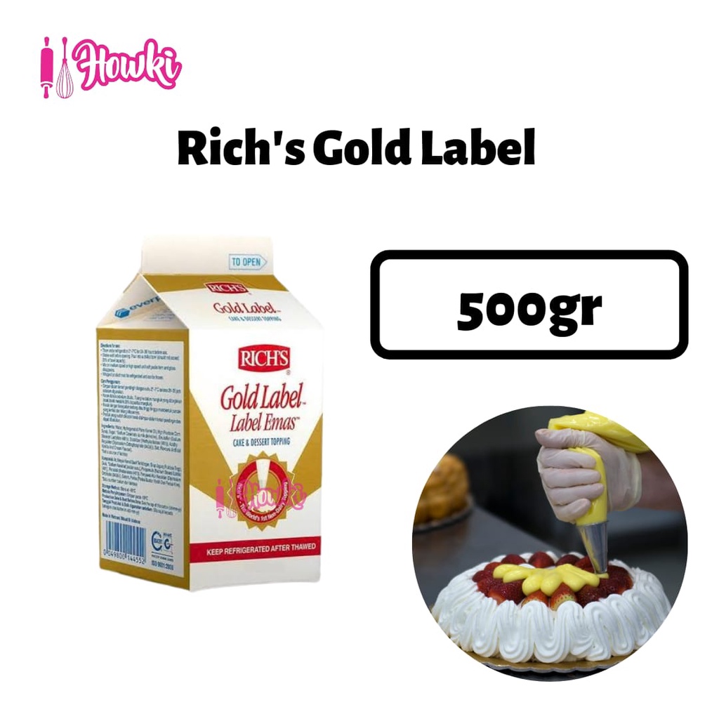 Jual Rich’s Gold Label 500gr / Whipped Cream | Shopee Indonesia