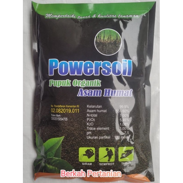 Jual Pupuk Organik Powersoil Asam Humat 500 Gram dan 1000 Gram | Shopee Indonesia