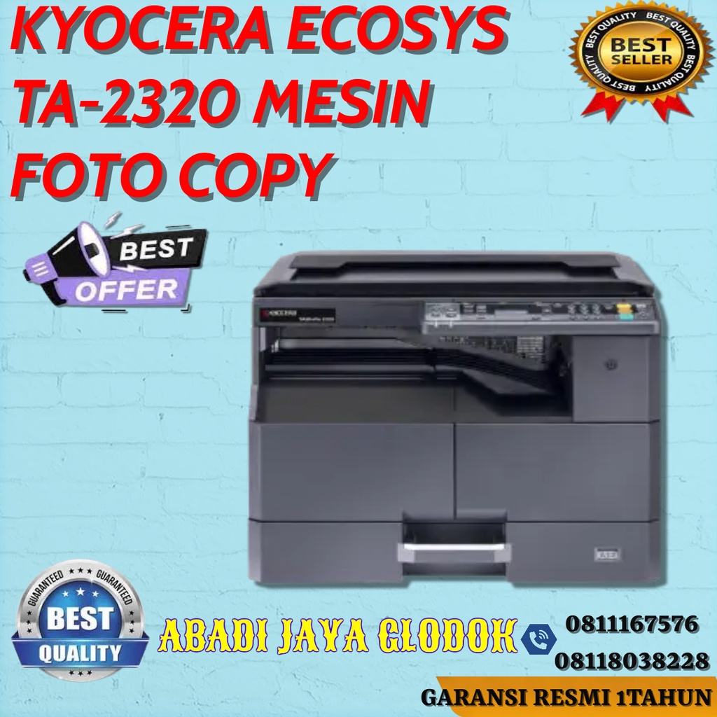 Jual KYOCERA ECOSYS TA-2320 MESIN FOTO COPY | Shopee Indonesia