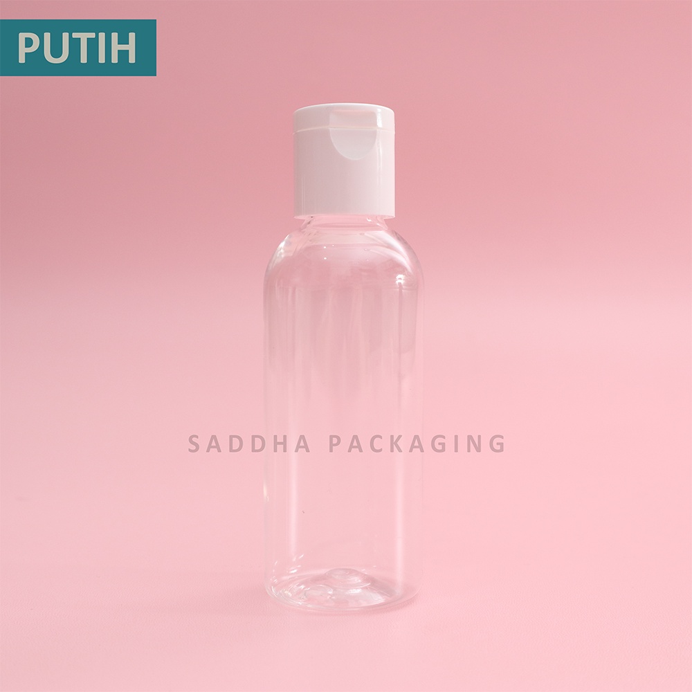 Jual BOTOL 60ml Fliptop BENING PET / Botol Lotion / Botol Sabun Shampoo / Botol Isi Ulang 60 ml ...