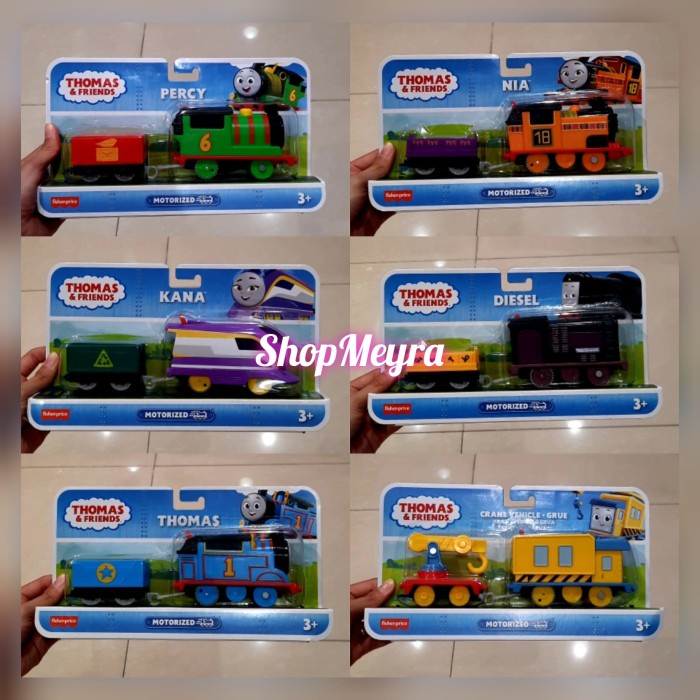 Jual Miniku Thomas And Friends Motorized Thomas / Kana / Nia / Crane ...