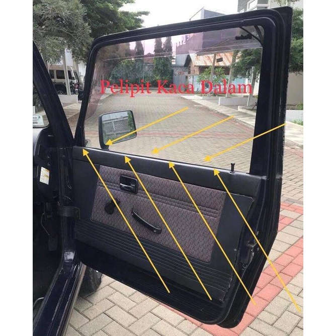 Jual List/ Karet Pelipit Kaca Dalam Mobil Jimny Dan Katana Original ...