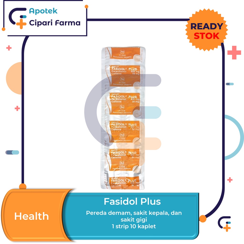 Jual Fasidol Plus Obat Pereda Demam | Sakit Kepala | Nyeri | Sakit Gigi ...