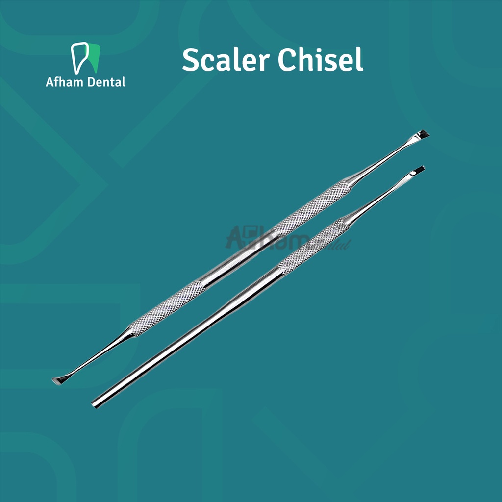 Jual DENTAL SCALLER SCALER CHISEL / WING DOUBLE ENDED / AFHAM DENTAL ...