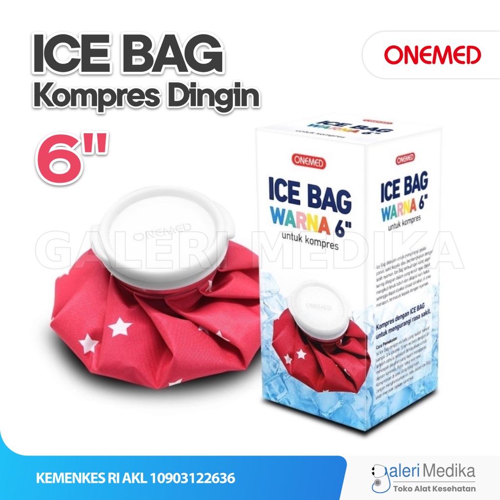 Jual OneMed Ice Bag Untuk Kompres / Alat Kompres Dingin / Alat Kompres ...