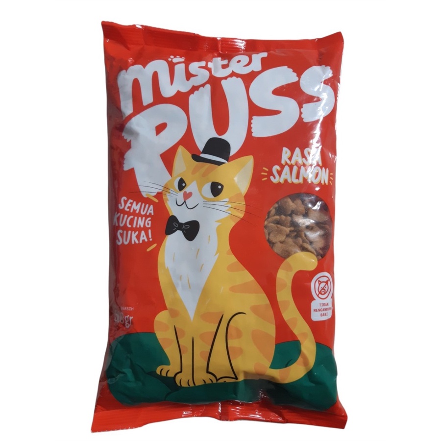 Jual Mister Puss Salmon Flavor 500gr Freshpack | Shopee Indonesia