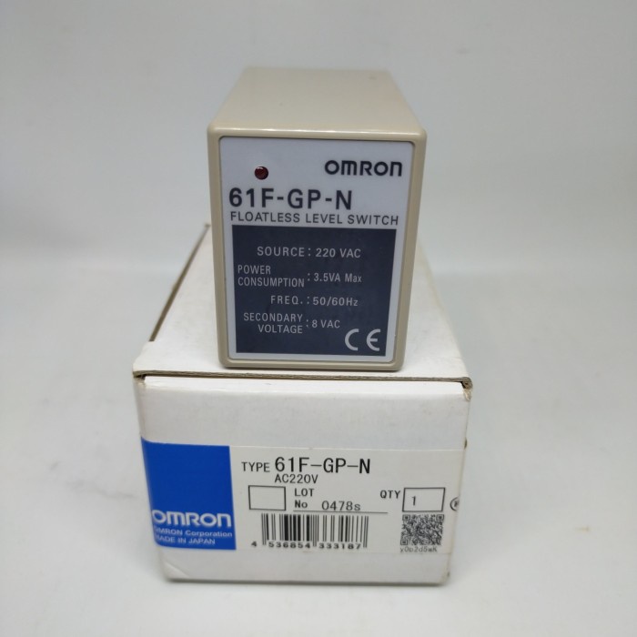 Jual Terlaris Level Floatless Level Switch Omron 61F-Gp-N Ori | Shopee Indonesia