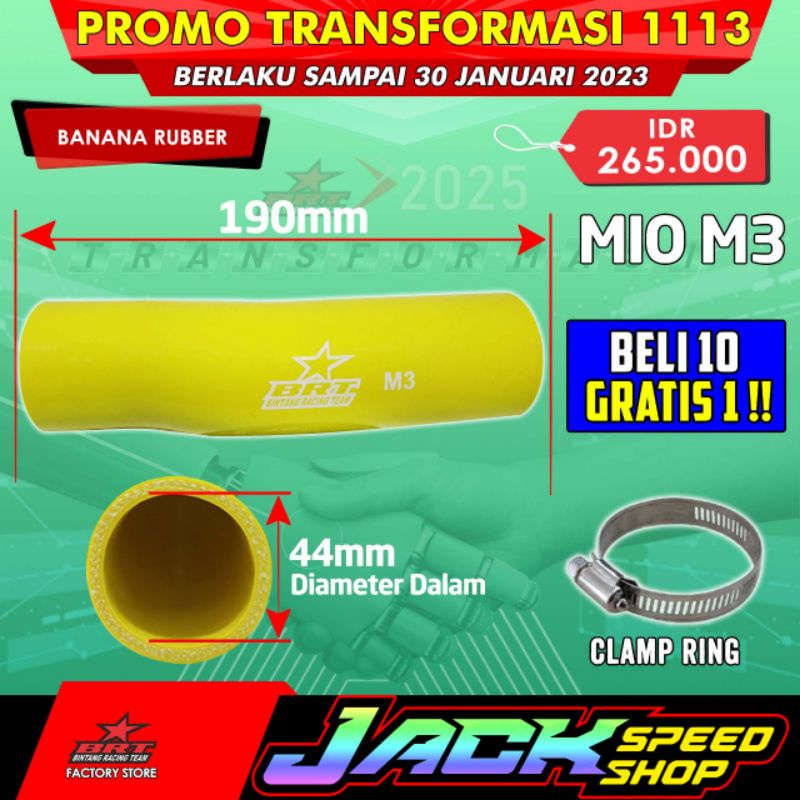 Jual VELOCITY BRT BANANA RUBBER MIO M3 Z S SOUL GT XRIDE FINO 125 MX ...
