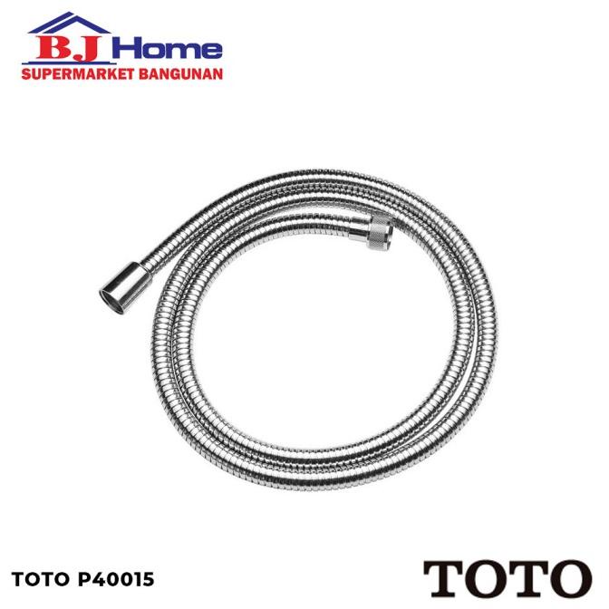 Jual TOTO P40015 Metal Shower Hose Double Interlocking (150cm) | Shopee ...