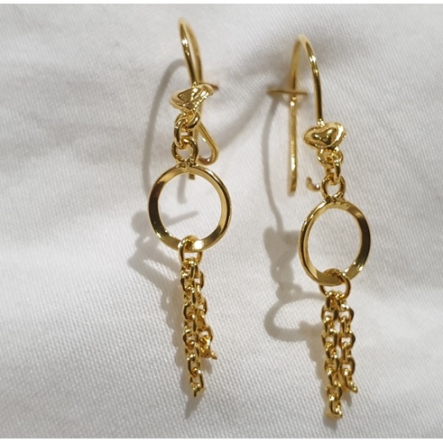 Jual Anting kait lingkaran rantai panjang 1 gram | Shopee Indonesia