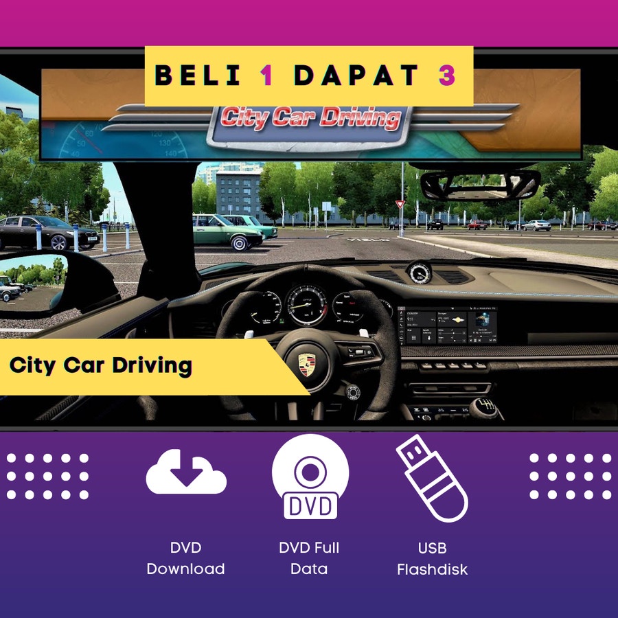 Jual City Car Driving | Game PC Original | Shopee Indonesia