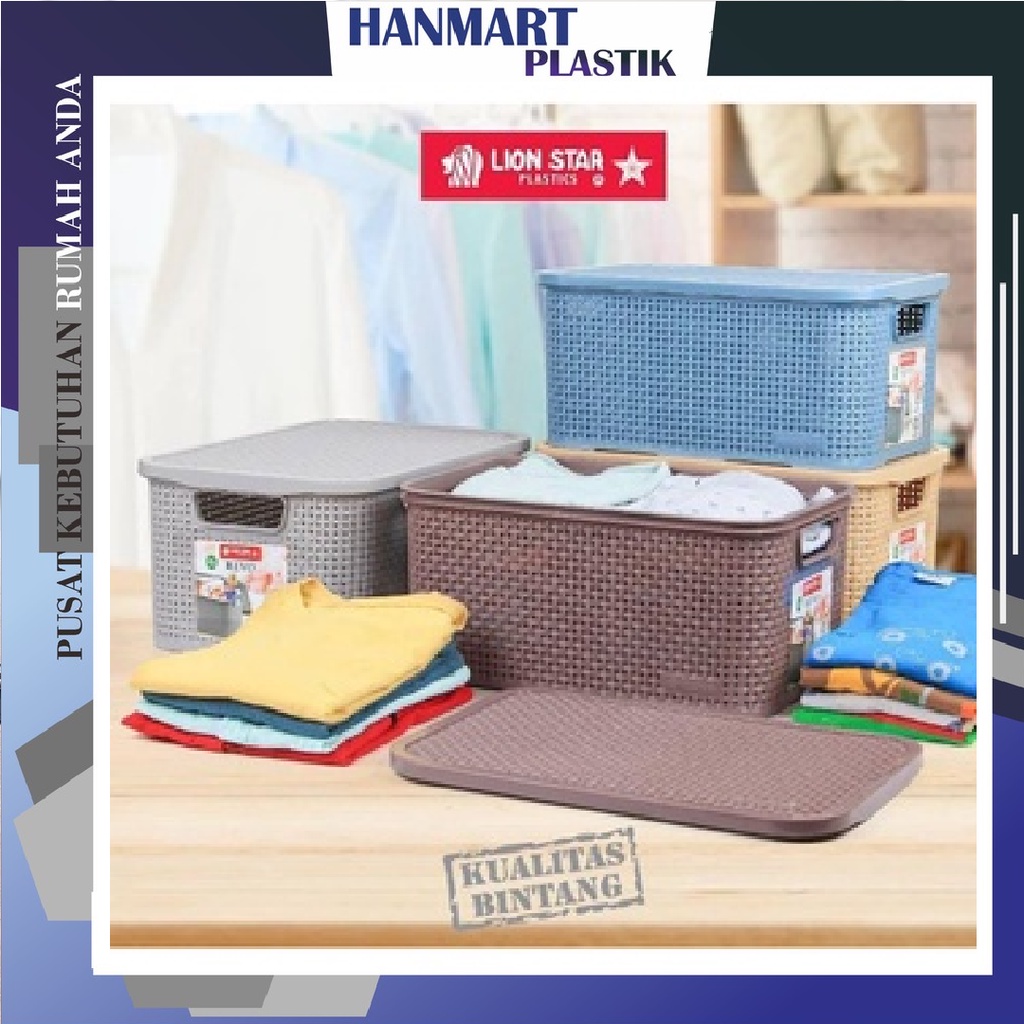 Jual Kotak Penyimpanan Lion Star JUMBO Revo Storage Box Plastik / Revo ...