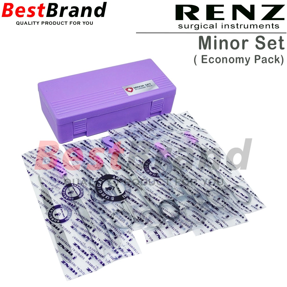 Jual RENZ Set Alat medis Minor Set ( Economy Pack ) | Shopee Indonesia
