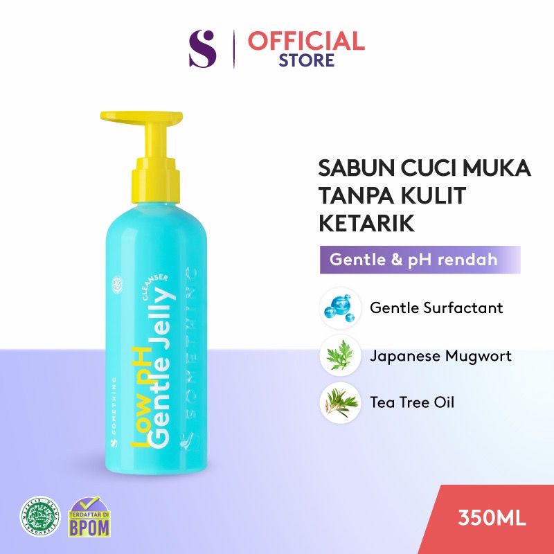 Jual BPOM SOMETHINC Low pH Gentle Jelly Cleanser 350ml Size Jumbo ...