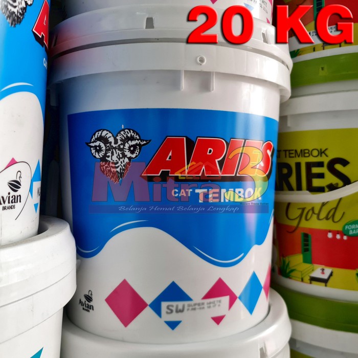 Jual \\\\\] Cat Tembok Interior Murah ARIES 20 KG Pail - Avian Brands ...