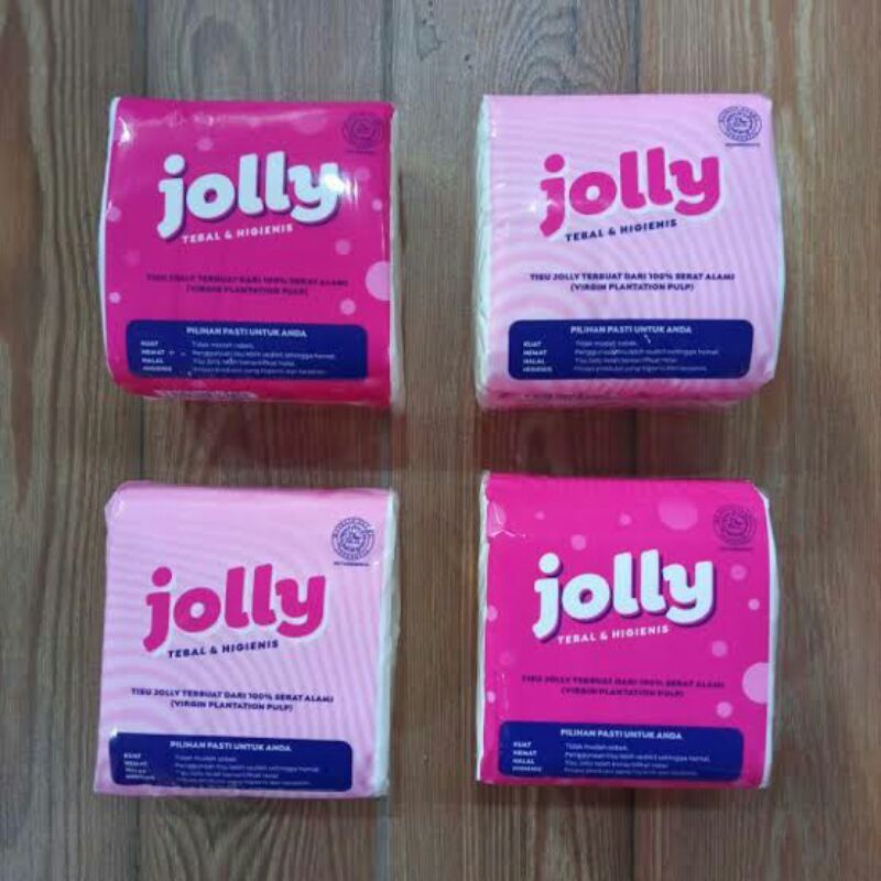 Jual TISSUE TISU JOLLY POP UP ISI 200 SHEET TISUE MAKAN TISU DAPUR ...