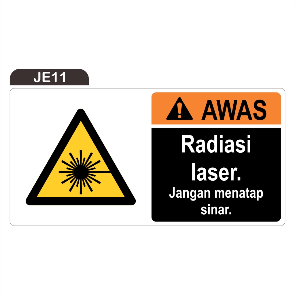Jual RAMBU AWAS RADIASI LASER | Shopee Indonesia