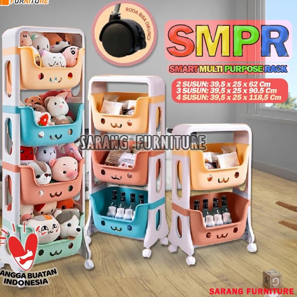 Jual VIRAL RAK MAINAN ANAK RAK RODA RAK DAPUR / RAK KAMAR MANDI ...
