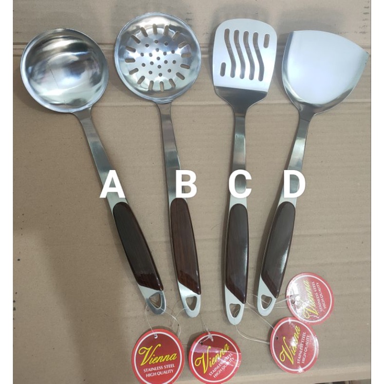 Jual Sotil Sodet Irus Spatula Stainless Steel Tebal | Shopee Indonesia