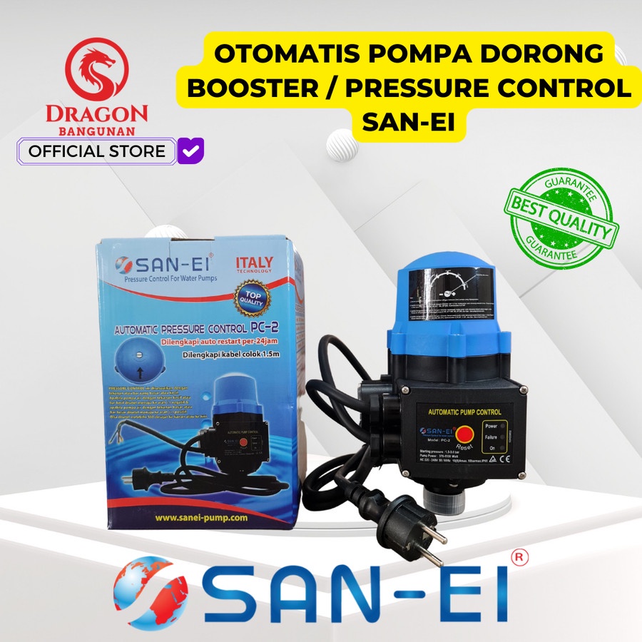 Jual OTOMATIS POMPA DORONG BOOSTER SAN EI - PRESSURE CONTROL SAN-EI ...