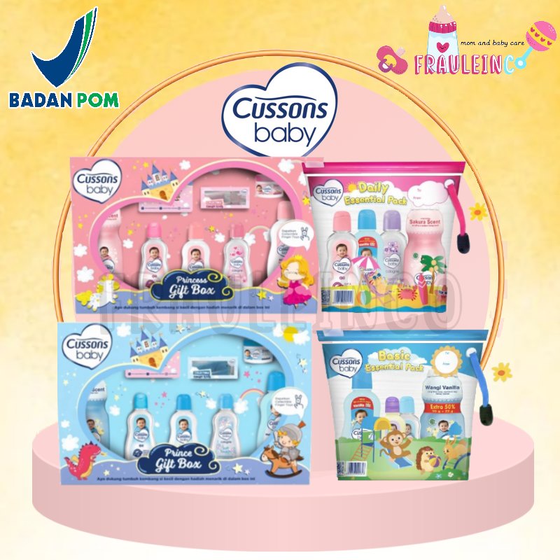 Jual *FRAULEINCO* CUSSONS Basic Essential Pack / Baby Gift Set ...