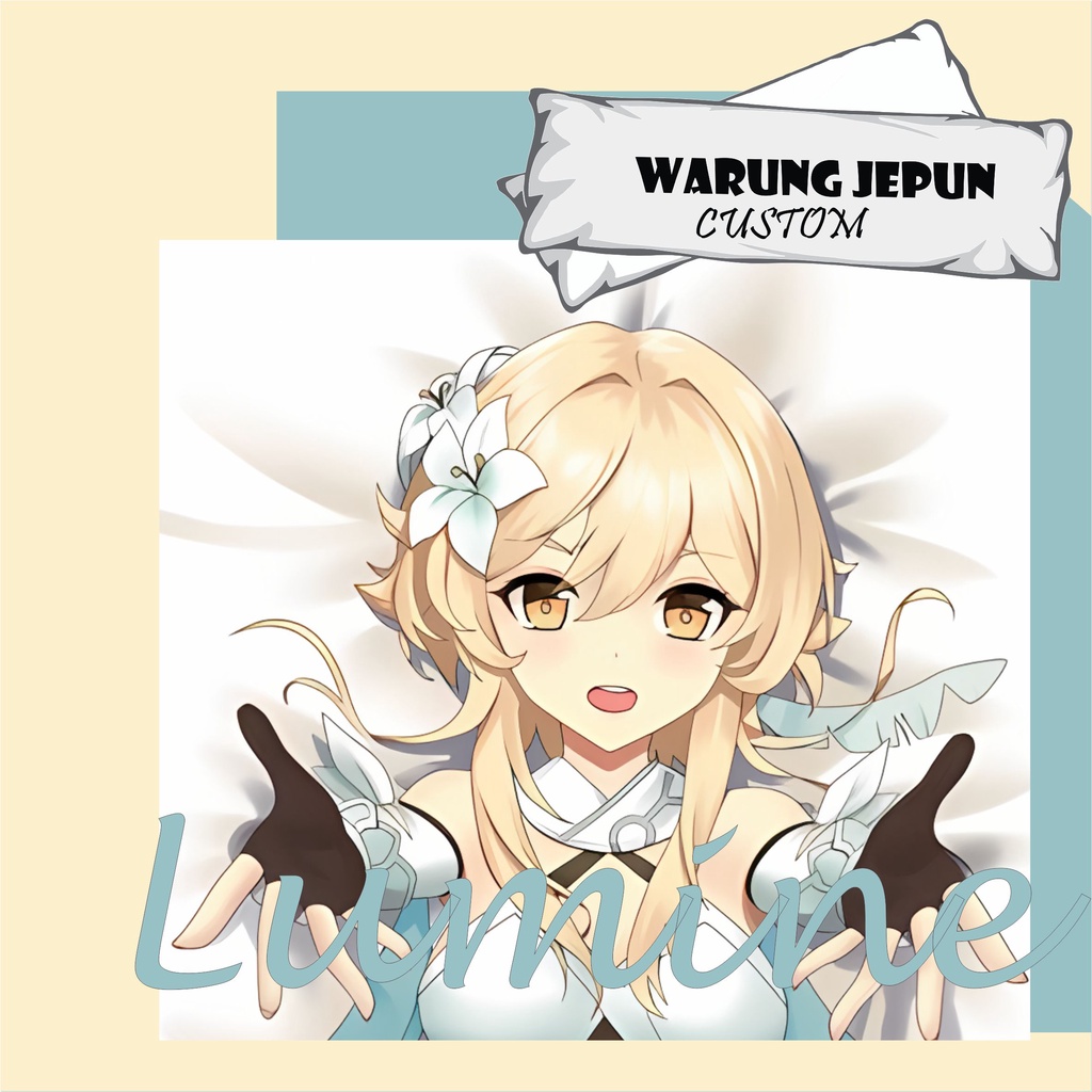 Jual Dakimakura Lumine Genshin Impact | Shopee Indonesia