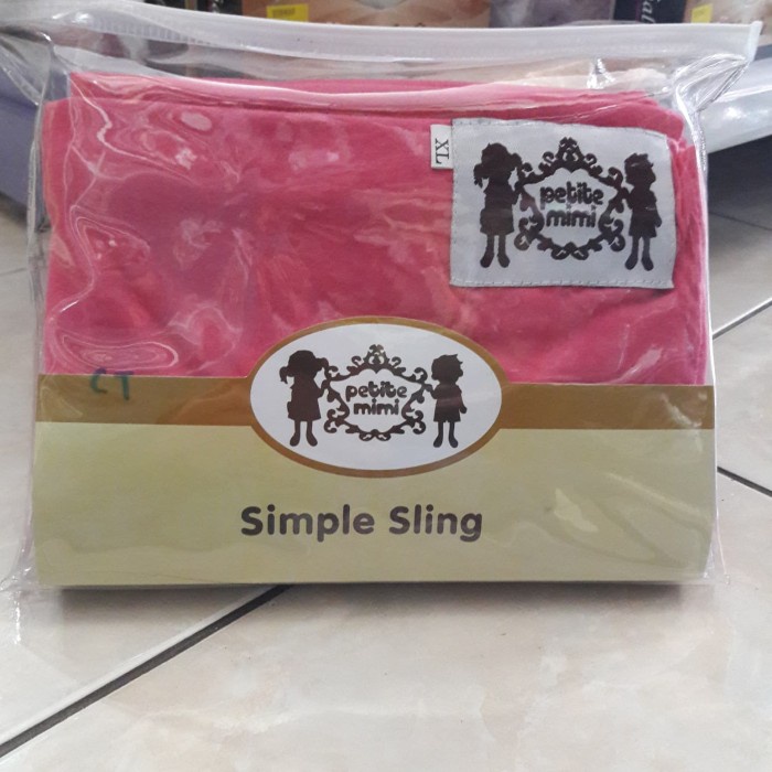 Jual Gendongan Simple Petitie Mimi Geos, Tanpa Ring, Warna Bolak Balik ...