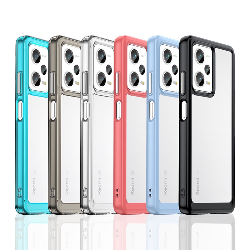 Jual Case Poco X5 PRO Candy Bumper Hybrid Protective Armor Clear ...