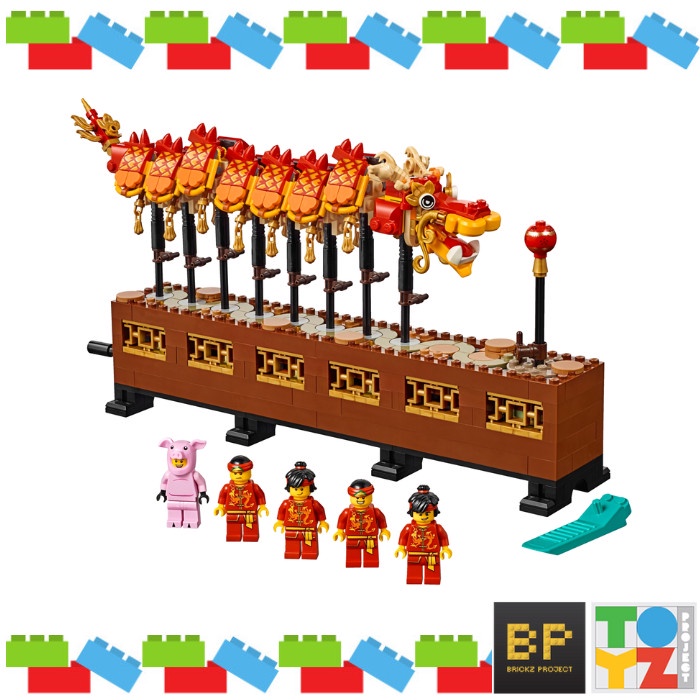 Jual Lego Seasonal 80102 Dragon Dance #Original | Shopee Indonesia