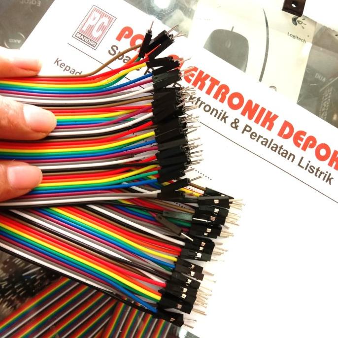 Jual Kabel jumper Male Male 20cm pcmelektrob9090 Murah | Shopee Indonesia