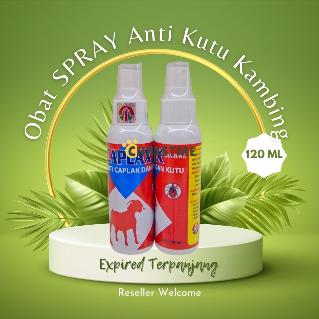 Jual Caplax Spray Kambing 120 ml Original - Obat Anti Kutu Membasmi ...
