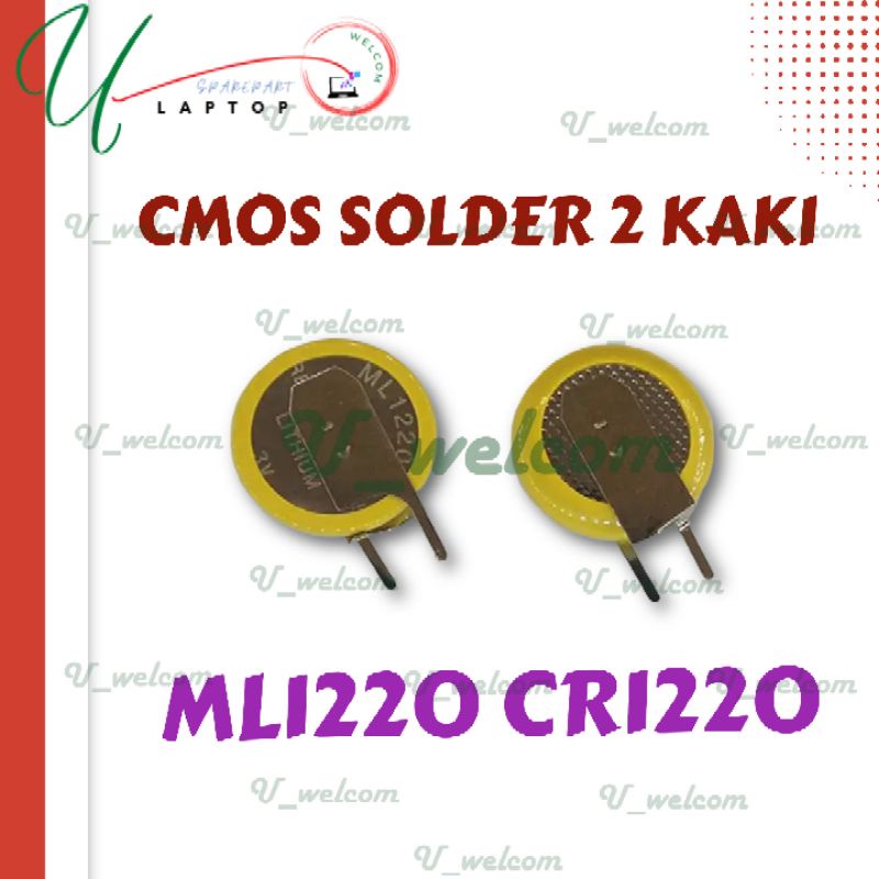 Jual Baterai CMOS / BIOS 3v Untuk Laptop Netbook ( PIN / SMALL / CR1220 / ML1220 ) cmos kancing ...