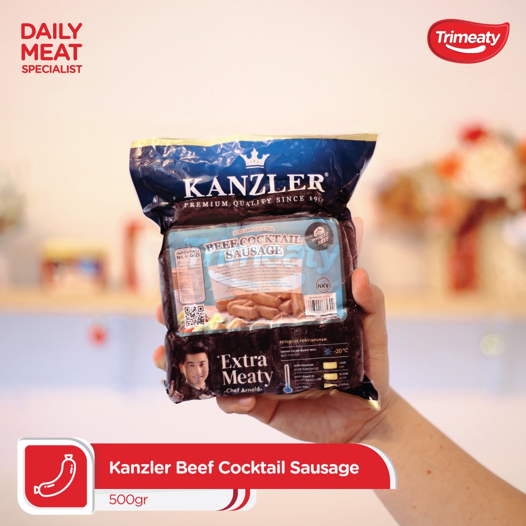 Jual Sosis Kanzler Beef Cocktail - 500gr | Shopee Indonesia