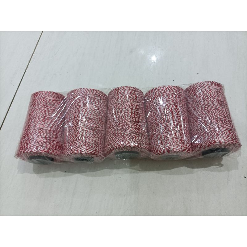Jual Benang jahit karung 2 warna (merah putih) isi 5 biji | Shopee ...