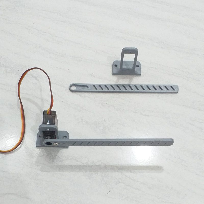 Jual Simulasi Palang Pintu Otomatis Gerbang Parkir Kereta Servo Arduino Shopee Indonesia