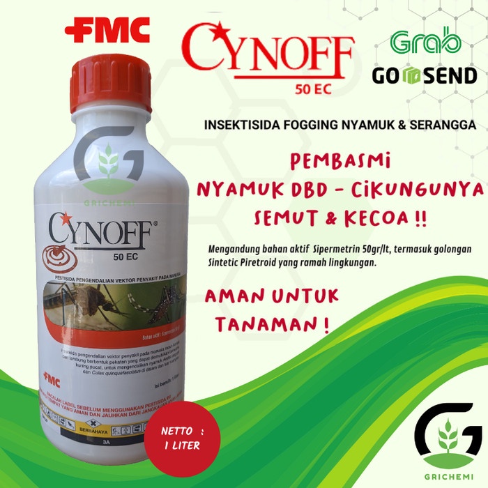 Jual Pest Control Cynoff 50 Ec 1 Liter ( Obat Nyamuk/Fogging ) | Shopee ...