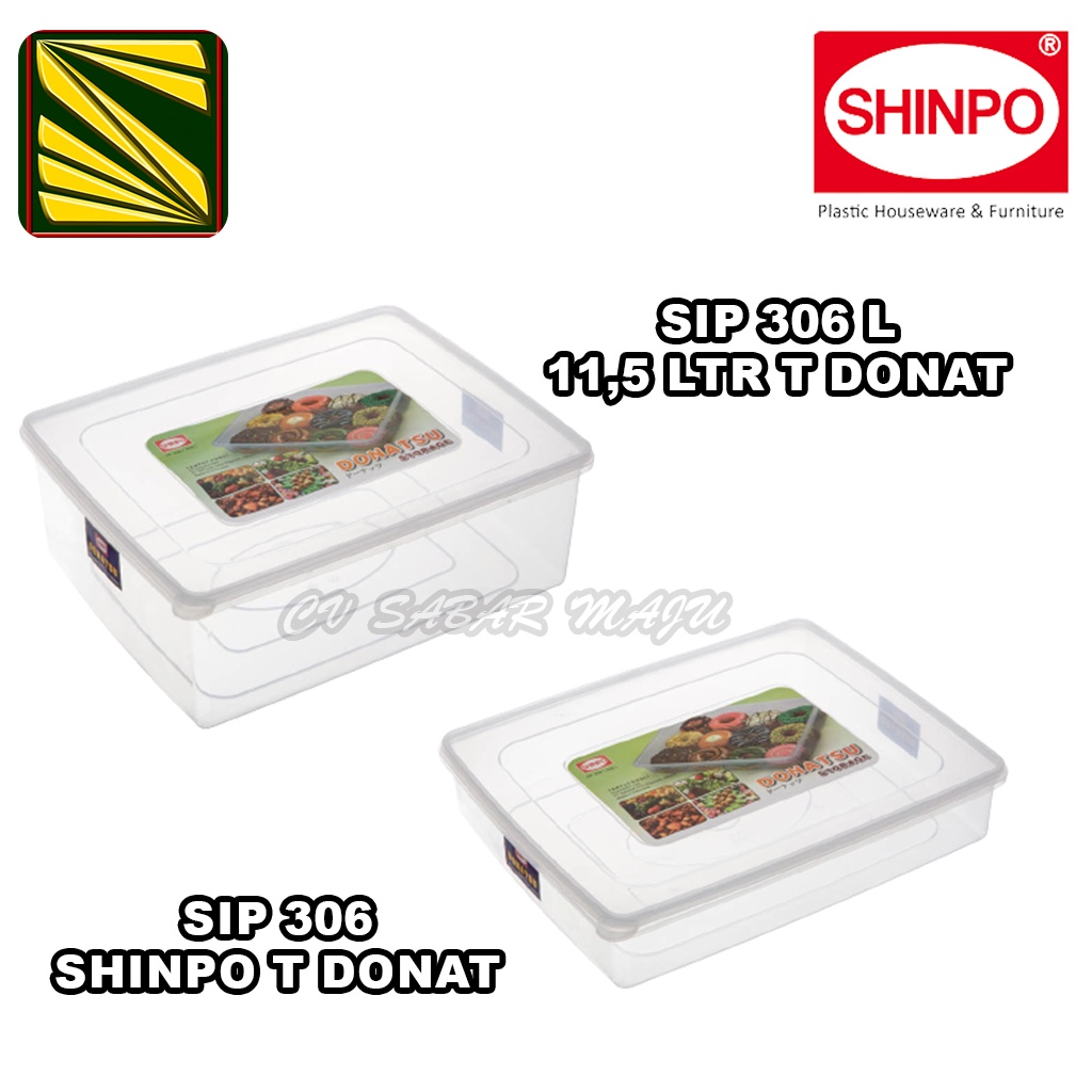 Jual Shinpo Donatsu Kotak Donat/Box Donat 306 dan 306L | Shopee Indonesia