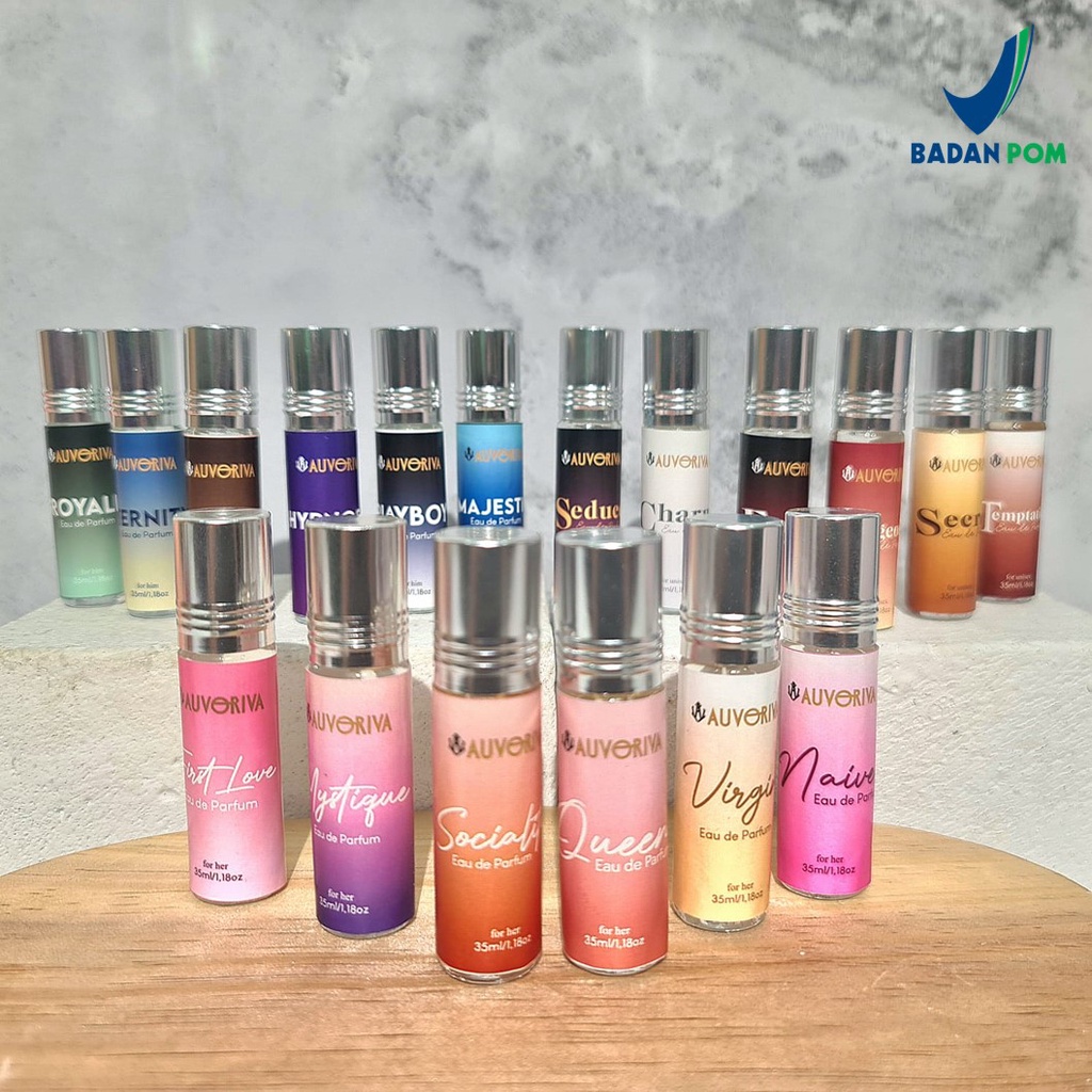 Jual [BPOM] PARFUM AUVORIVA ORIGINAL ROLLON 6ML 18 VARIAN / PARFUM PRIA ...
