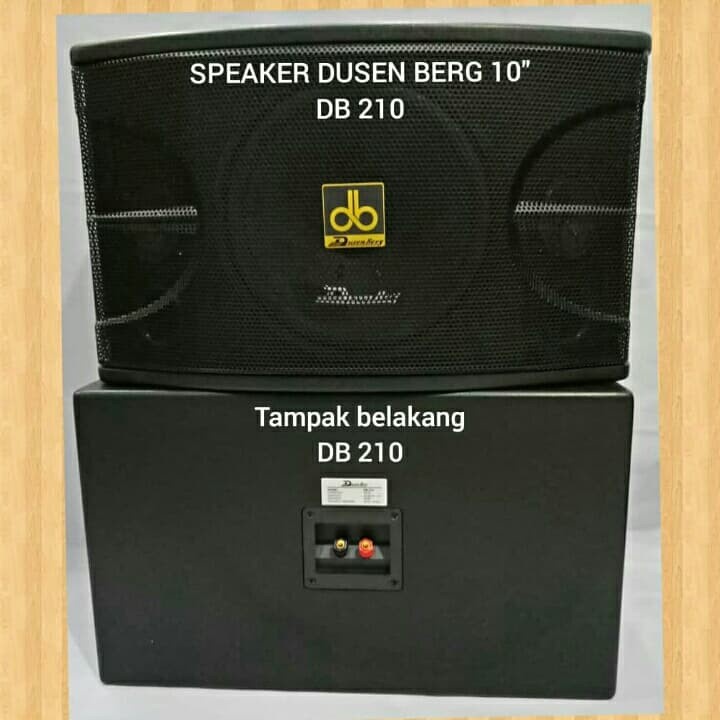 Jual Speaker Karaoeke Pasif Dusenberg 10ins DB 210 2 Tweeter isi 2buah ...